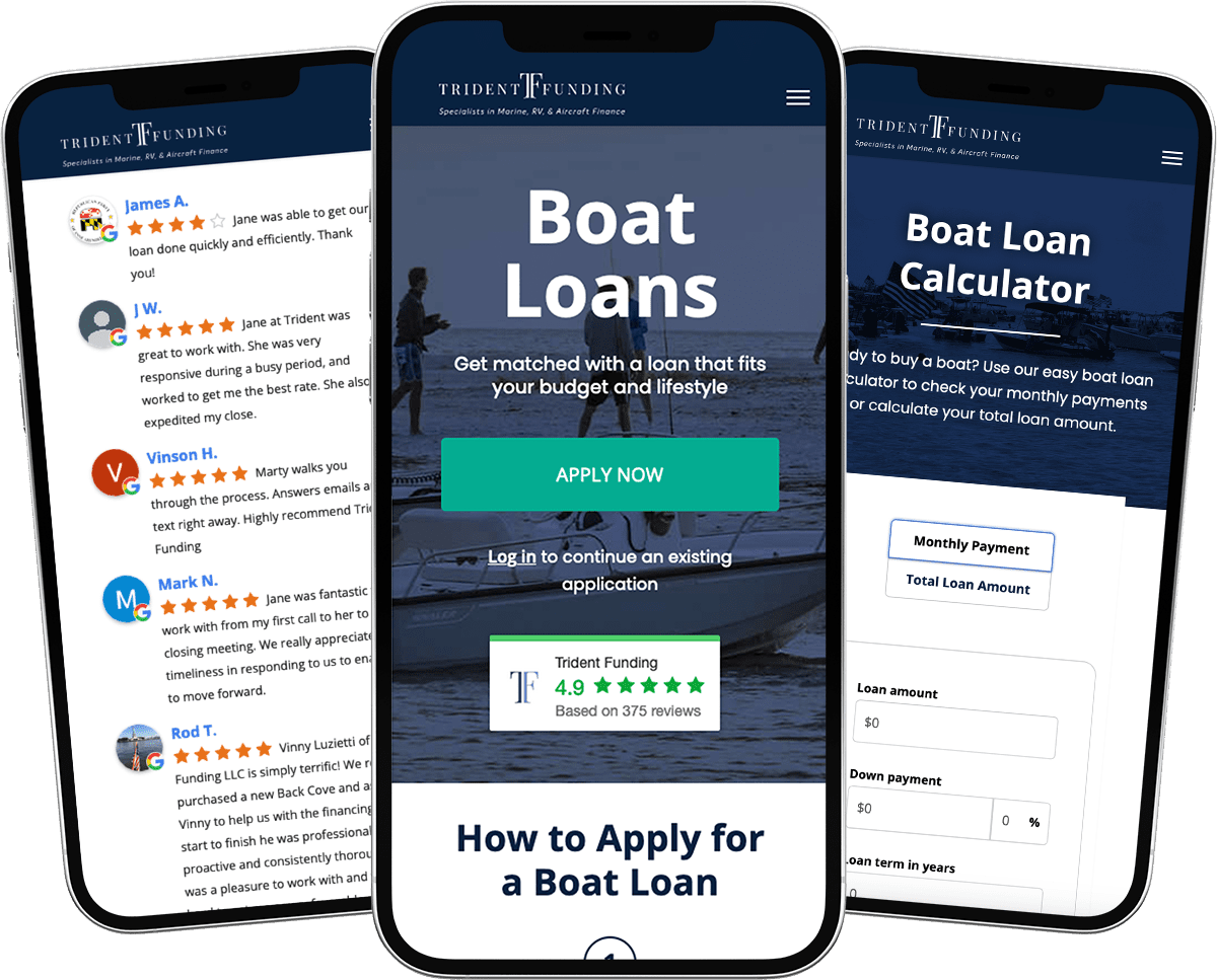 Trident Funding - Boat & Yacht Loans, RV Loans & Aircraft Loans